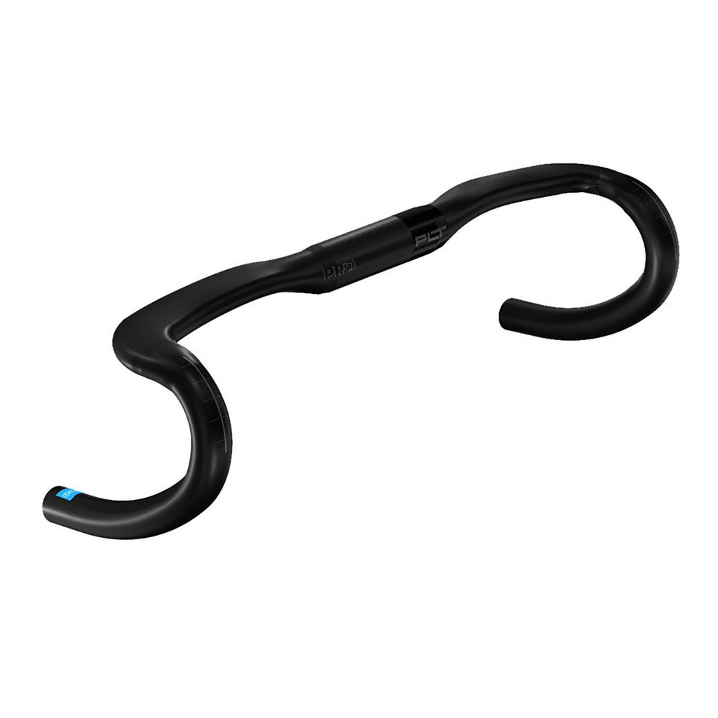Manillar para bici de carretera Pro PLT Carbon Ergo con peso de 195 gramos