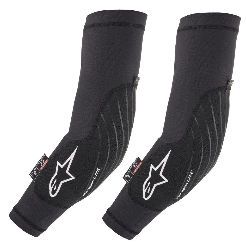 Coderas para bicicleta de montaña Alpinestars Paragon Lite en color Negro