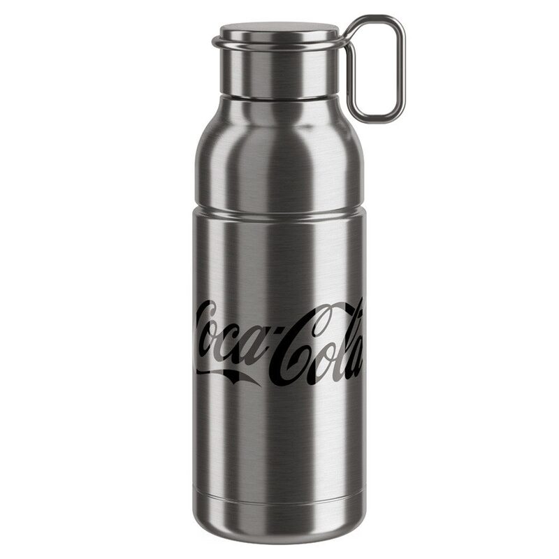 Bidón Lifestyle Elite Mia Coca-Cola 650ml - 100% acero inoxidable -Ciclismo